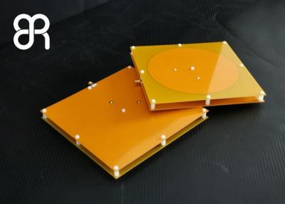 China Ultra Thin 8dBic Uhf Rfid Reader Antenna Circular Polarization SMA Male Connector for sale