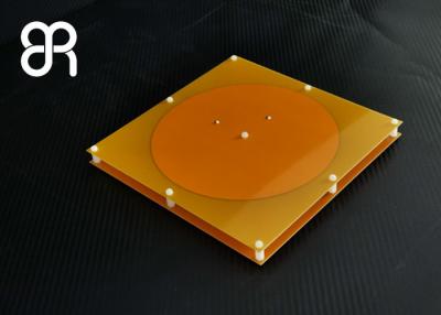 China BRA-06 Ultra Thin 18.6mm Long Range RFID Antenna with 8 dBic Gain and SMA Male Connector for 860-960MHz for sale