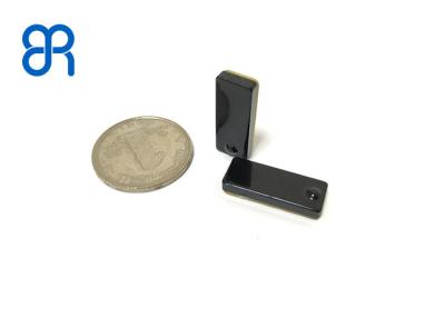 China Black 23x9x3mm PCB Anti Metal Ceramic UHF RFID Tag for Industrial Asset Tracking for sale