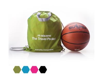 China Promotional Printed New Style Folding Drawstring Gym Sports Backpacks for sale