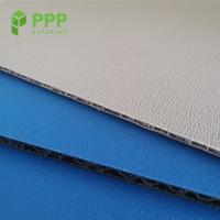China Double Color 7mm 10mm Smooth PP Honeycomb Board For Aluminum Case for sale