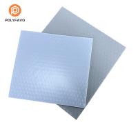 China 3mm Textured Honeycomb Sandwich Panel PP Honeycomb Board Polypropylene Honeycomb Panel for sale