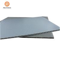China 3mm Textured Honeycomb Sandwich Panel PP Honeycomb Board Polypropylene Honeycomb Panel for sale