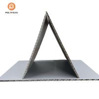 China 3mm Textured Honeycomb Sandwich Panel PP Honeycomb Board Polypropylene Honeycomb Panel for sale