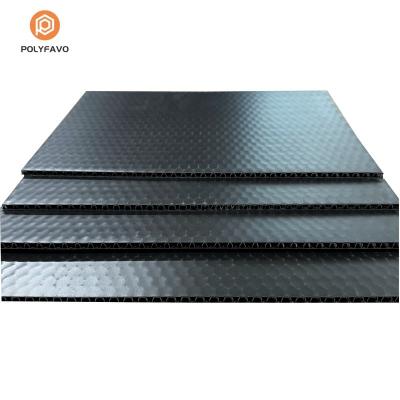 China 5mm Durable Honeycomb Sandwich Panel PP Honeycomb Panel For Floor Protection for sale