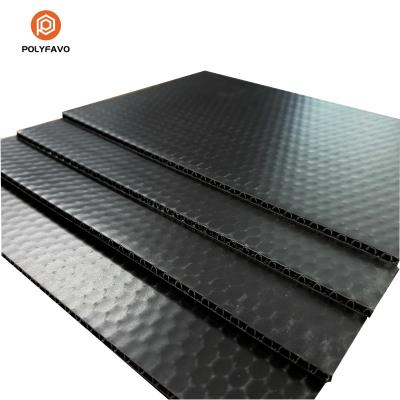 China Durable ESD Plastic Honeycomb Panel PP Honeyomb Sheet For Parts Packaging for sale