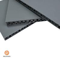 China FR 2.7 - 30 Mm PP Honeycomb Panels Plastic Sandwich Honeycomb Board for sale