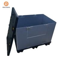 China PP Honeycomb Packaging Box HDPE Pallet Sleeve Box For Logistic Transfer for sale