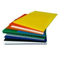 China Multiple Colors PP Hollow Board PP Plastic Corrugated Plastic Floor Protection Sheets for sale