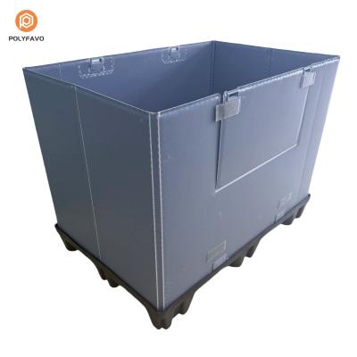 China Durable HDPE Storage Containers Box Plastic Custom Packaging Box for sale