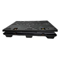 China 1600x1145x1067mm Sleeve Packaging With Pallet Stacking Plastic Shipping Containers for sale