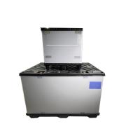 China 1600x1145x1067mm Sleeve Packaging With Pallet Stacking Plastic Shipping Containers for sale