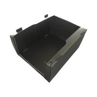 China Customized Size Turnover Box Stackable Pick Bins Plastic Warehouse Parts Box Sign Board For Easy Identification for sale