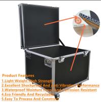 China 10mm 3200gsm Honeycomb Panel Flight case Accessories Size 2300*1200mm Black Flight Panels for sale