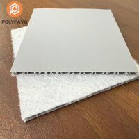 China 5mm 1600gsm Flame Retardant Grade V2 Polypropylene Honeycomb Board Plastic Floor protection Sheets for sale