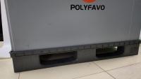 China 1200x800mm Storage Container Shipping Boxes Plastic Packaging Pallet Sleeve Box Collapsible Turnover Box for sale