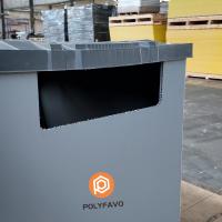 China 500kgs Injection Iplast Foldable EuroBox 1200 * 800* 900 mm with Lid Sleeve Pallet Box for sale