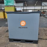 China 500kgs Injection Iplast Foldable EuroBox 1200 * 800* 900 mm with Lid Sleeve Pallet Box for sale