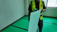 China Flame Retardant Grade V2  5mm 1600gsm  PP Polypropylene Honeycomb Board Floor protection Sheets for sale