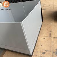 China Load Capacity 500kgs Shipping Boxes 1220 * 1140* 900 mm Plastic Storage Container PP Honeycomb Panel Sleeve Box for sale