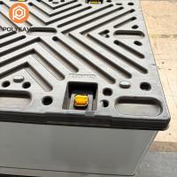 China Load Capacity 500kgs Shipping Boxes 1220 * 1140* 900 mm Plastic Storage Container PP Honeycomb Panel Sleeve Box for sale