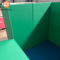 China Pallet Stacking Shipping Boxes 1220 * 1140* 900 mm Collapsible Plastic Pallet Honeycomb Sleeve Box Panel Sleeve Box for sale