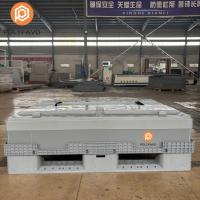 China Plastic Pallet Cage Bulk Galylord Pack Pallet Sleeve Box Automotive Industrial Plastic Pallet Sleeve Box for sale