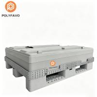 China Plastic Pallet Cage Bulk Galylord Pack Pallet Sleeve Box Automotive Industrial Plastic Pallet Sleeve Box for sale