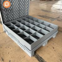 China Plastic Pallet Cage Bulk Galylord Pack Pallet Sleeve Box Automotive Industrial Plastic Pallet Sleeve Box for sale
