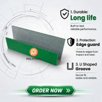 China Flame Retardant Door Threshold Protector Nonwoven Covered PP Honeycomb Board Floor Threshold Ramp for Indoor Doorway for sale