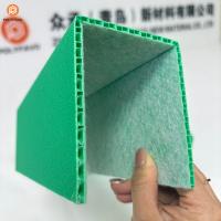 China Flame Retardant Door Threshold Protector Nonwoven Covered PP Honeycomb Board Floor Threshold Ramp for Indoor Doorway for sale