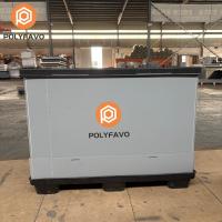 China 1220*1140*896mm Customizable Pallet Sleeve Box Manufacturer Collapsible Honeycomb Plastic Pallet Sleeve Box for sale
