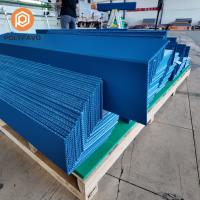 China Flame Retardant Stair Protection Board 5mm PP Honeycomb Panel Felt Covered One Piece Bent Edge Stair Tread Protector Indoor for sale