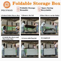 China Heavy-Duty Multi-Grid Box for Factory Floor Use Stackable Plastic Organizer--Waterproof & Reusable for Warehouse Parts Storage for sale