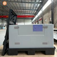 China Heavy-Duty Multi-Grid Box for Factory Floor Use Stackable Plastic Organizer--Waterproof & Reusable for Warehouse Parts Storage for sale
