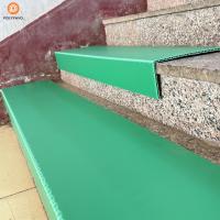 China Fire Retardant 5mm Stair Tread Protector PP Honeycomb Board for sale