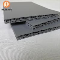 China Zhongcheng Automotive Plastic Products Plastic Sheet Honeycomb Polypropylene Panel for sale