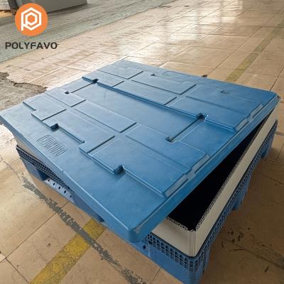 China Durable and Reusable Pallet Sleeve Pack Box Cap and Sleeve Pallet Boxes Durable and Reusable Pallet Sleeve Pack Box for sale