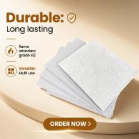 China Zhongcheng 5mm Temporary Cover Plates pp protection Floor protection Felt Backing Honeycomb Board for sale