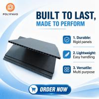 China 6mm 2200gsm Flight case Material Honeycomb Panel pp Plastic Sheet for sale