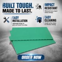 China Zhongcheng 5mm Protects Board pp Floor Coverings protection Floor protection Felt Backing Honeycomb Board for sale