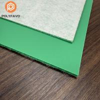China Zhongcheng 5mm Protects Board pp Floor Coverings protection Floor protection Felt Backing Honeycomb Board for sale