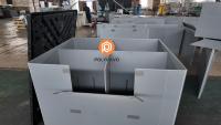 China Plastic Storage Container Customizable Plastic Storage Container Sleeve Pallet Box Storage Container for sale