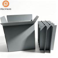 China Honeycomb Tote Box with Dividers, Lightweight Heavy Duty Turnover Box, Stackable Honeycomb Container Box 3mm 5mm Custom Color for sale