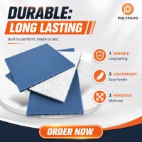 China Honeycomb Floor Protection Board, Waterproof Impact Resistant Floor Protector, Reusable Eco Friendly Panel V2 Flame Retardant for sale