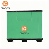 China Design Service Collapsible Bulk Box, Custom Openings Cutouts for Warehouse Parts, 10mm 12mm Custom Color Logo Printing for sale