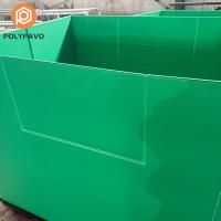 China Collapsible Bulk Box Custom Thickness 10mm 12mm, Custom Design Windows Cutouts, Heavy Duty Stackable Container Logo Print for sale