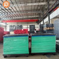 China Collapsible Bulk Box Custom Thickness 10mm 12mm, Custom Design Windows Cutouts, Heavy Duty Stackable Container Logo Print for sale