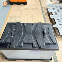 China Returnable Pallet Box, Collapsible Bulk Container 10mm 12mm Wall Thickness, 500kg Static 300kg Dynamic Load Custom Color for sale