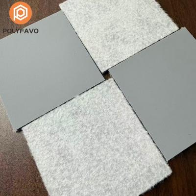 China Honeycomb Floor Protection Board with Felt Layer, Waterproof Impact Resistant Panel 3mm 5mm, Reusable Eco Friendly for sale